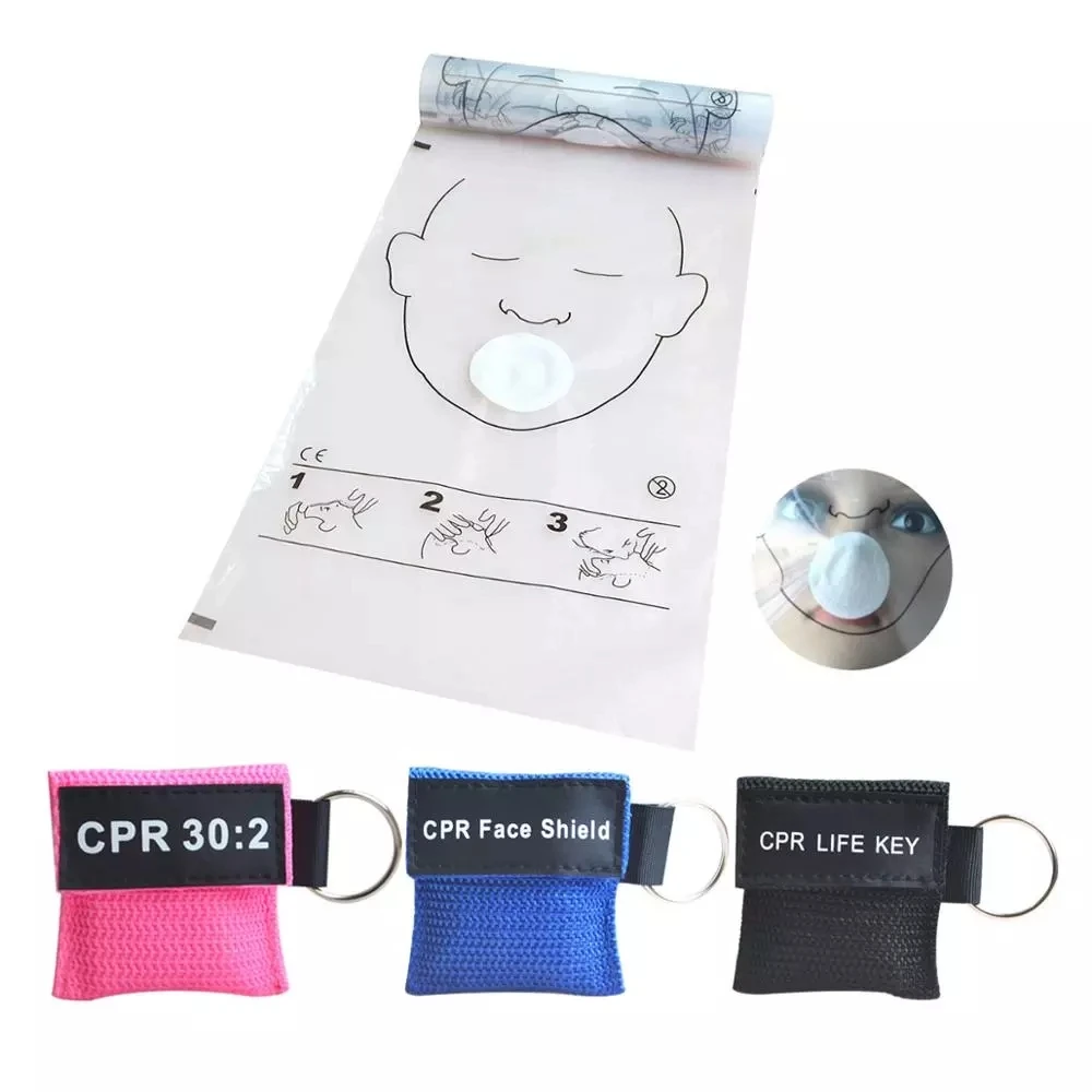 Health-care 1 Roll/pack 36pcs/roll Resuscitation Cpr Training Face ...