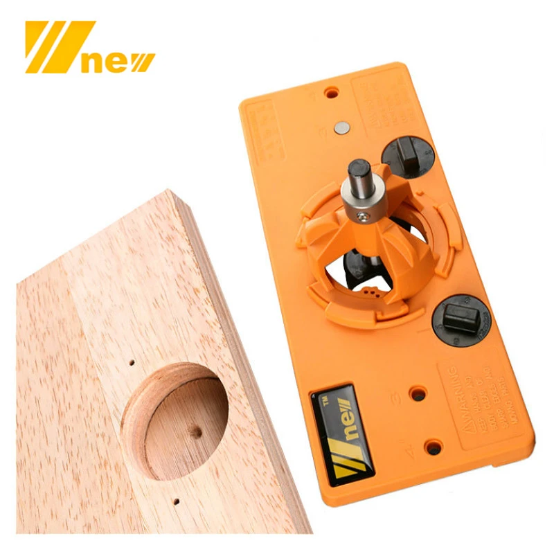 Concealed 35mm Cup Style Hinge Jig Boring Hole Drill Guide + Forstner ...