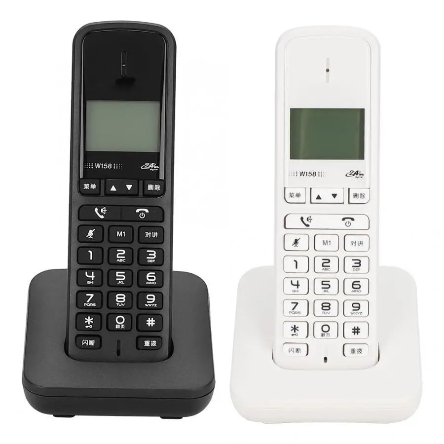 Cordless-Telephone-Wireless-Home-Phones-Hand-Held-Free-Intercom-Hands ...