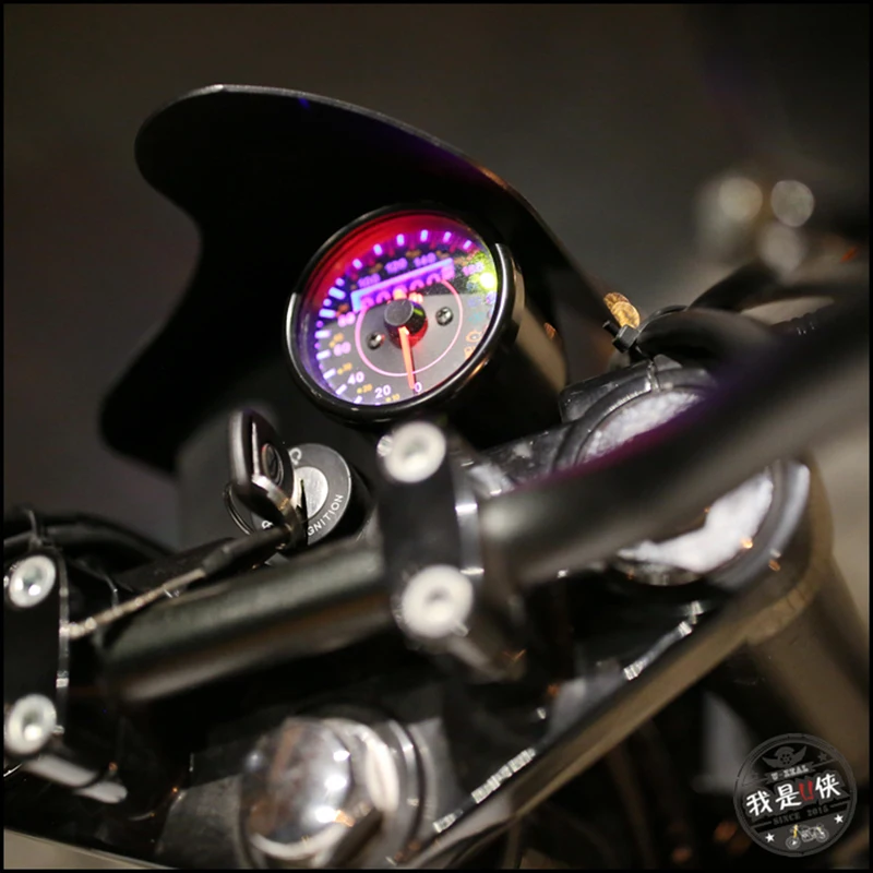 Motorcycles Retro Universal Mini Odometer Speedometer Case - AliExpress
