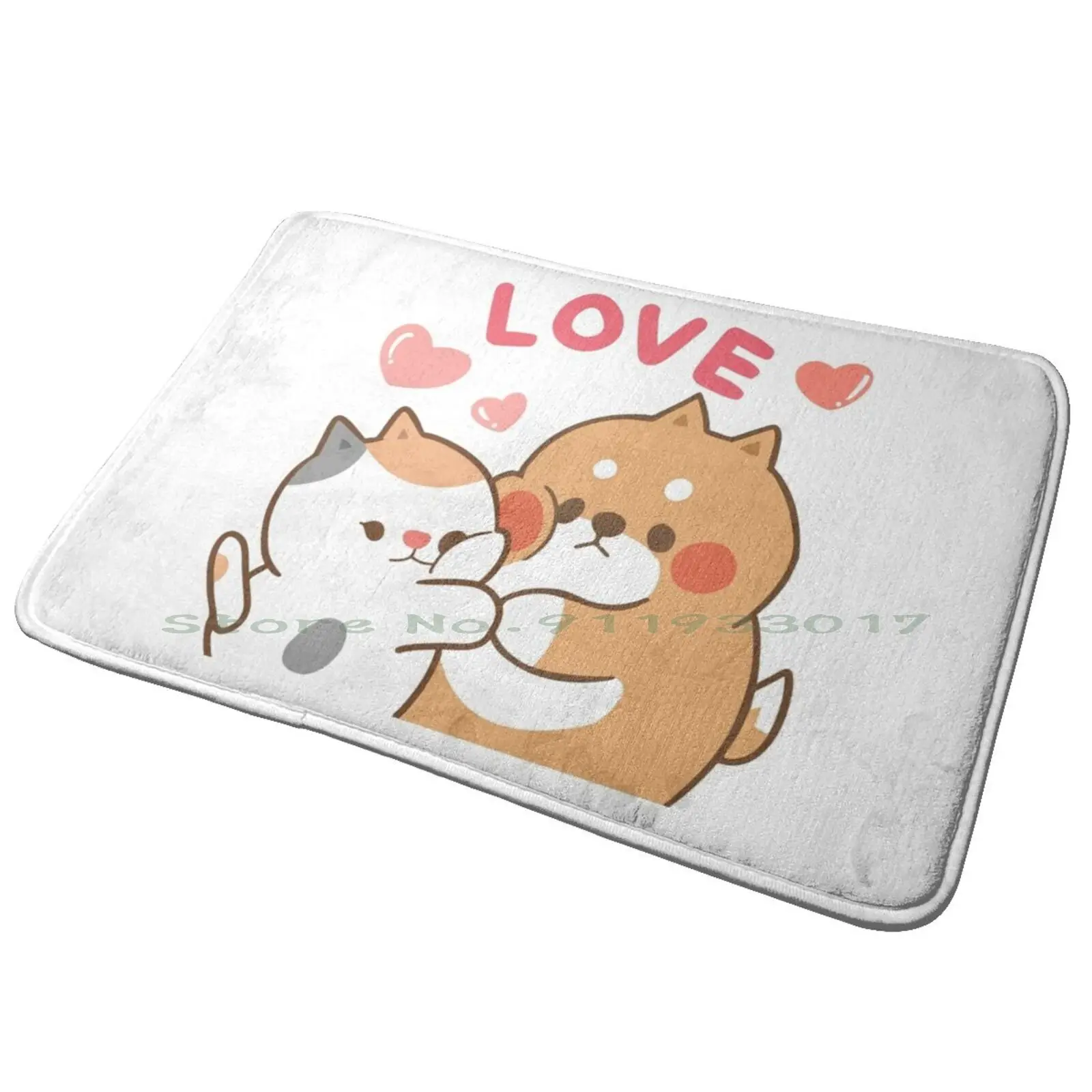 Tonton-Friends-Yuta-And-Bella-Hug-Entrance-Door-Mat-Bath-Mat-Rug-Jinhoo ...