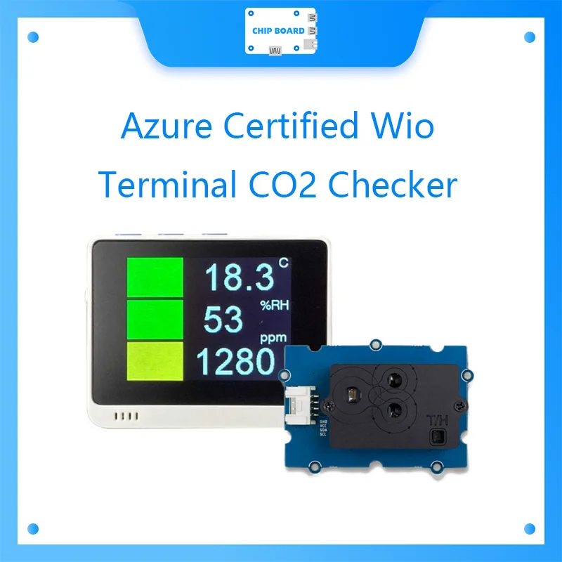 Seeed Azure Certified Wio Terminal Co2 Checker - Demo Board - AliExpress