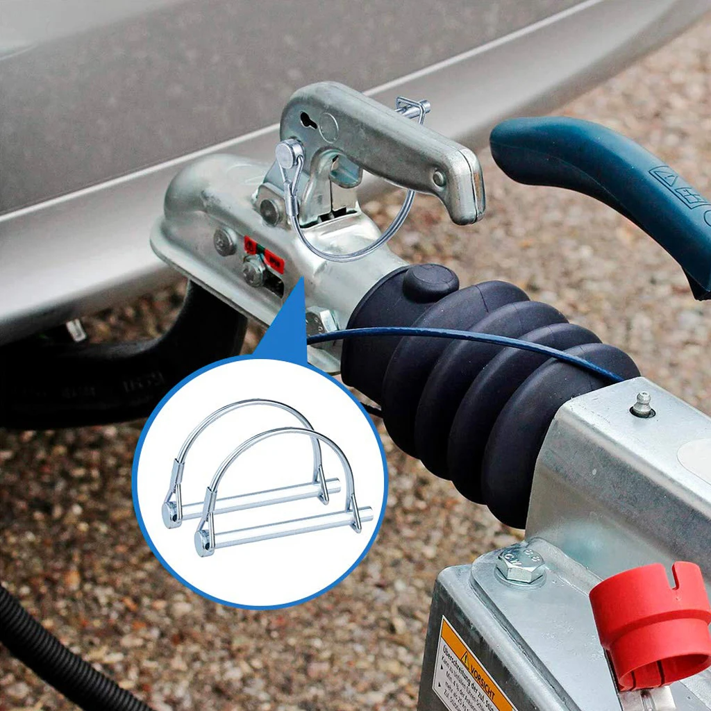 Heavy-Duty-Trailer-Coupler-Safety-Pin-1-4Inch-6mm-Dia-x-2Inch-50mm-70mm ...