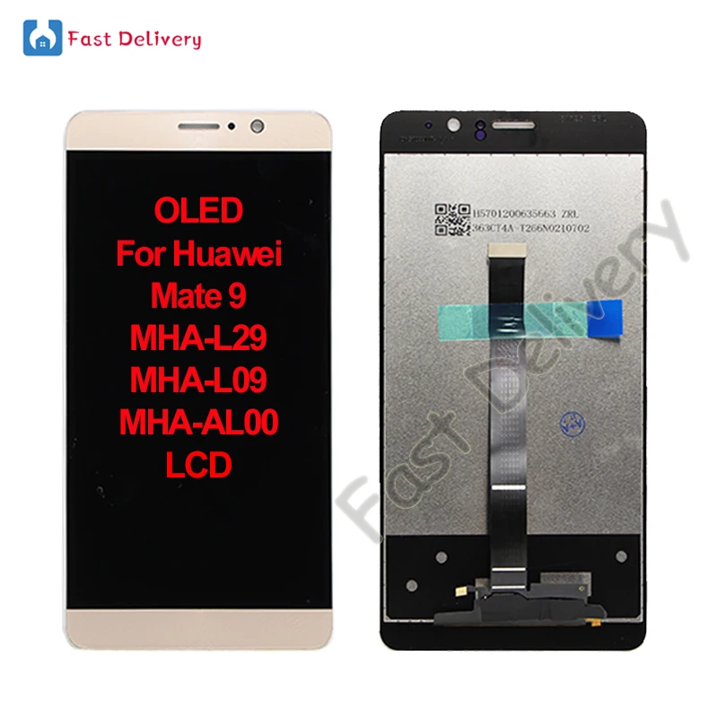 OLED-For-Huawei-Mate-9-LCD-Display-Touch-Screen-Digitizer-Assembly-For ...