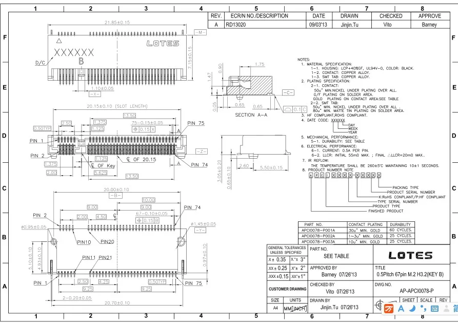 NGFF carrier for dummies, mechanical hole positioning and pcb nuts part ...