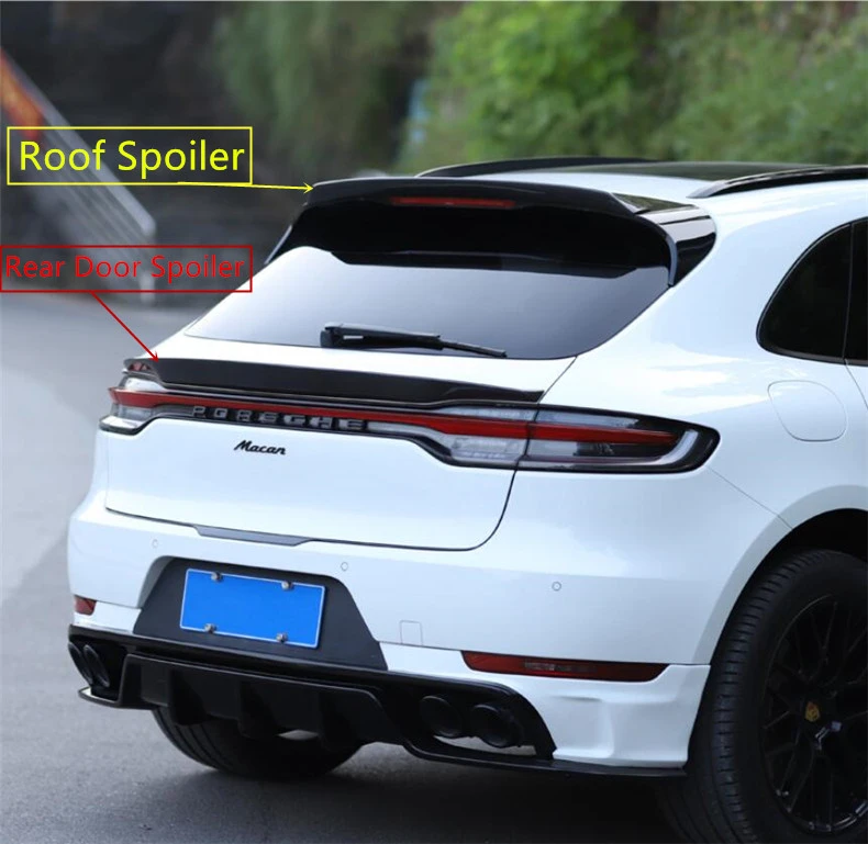 Carbon Fiber Spoiler For Porsche Macan 2018 2019 2020 2021 High Quality ...
