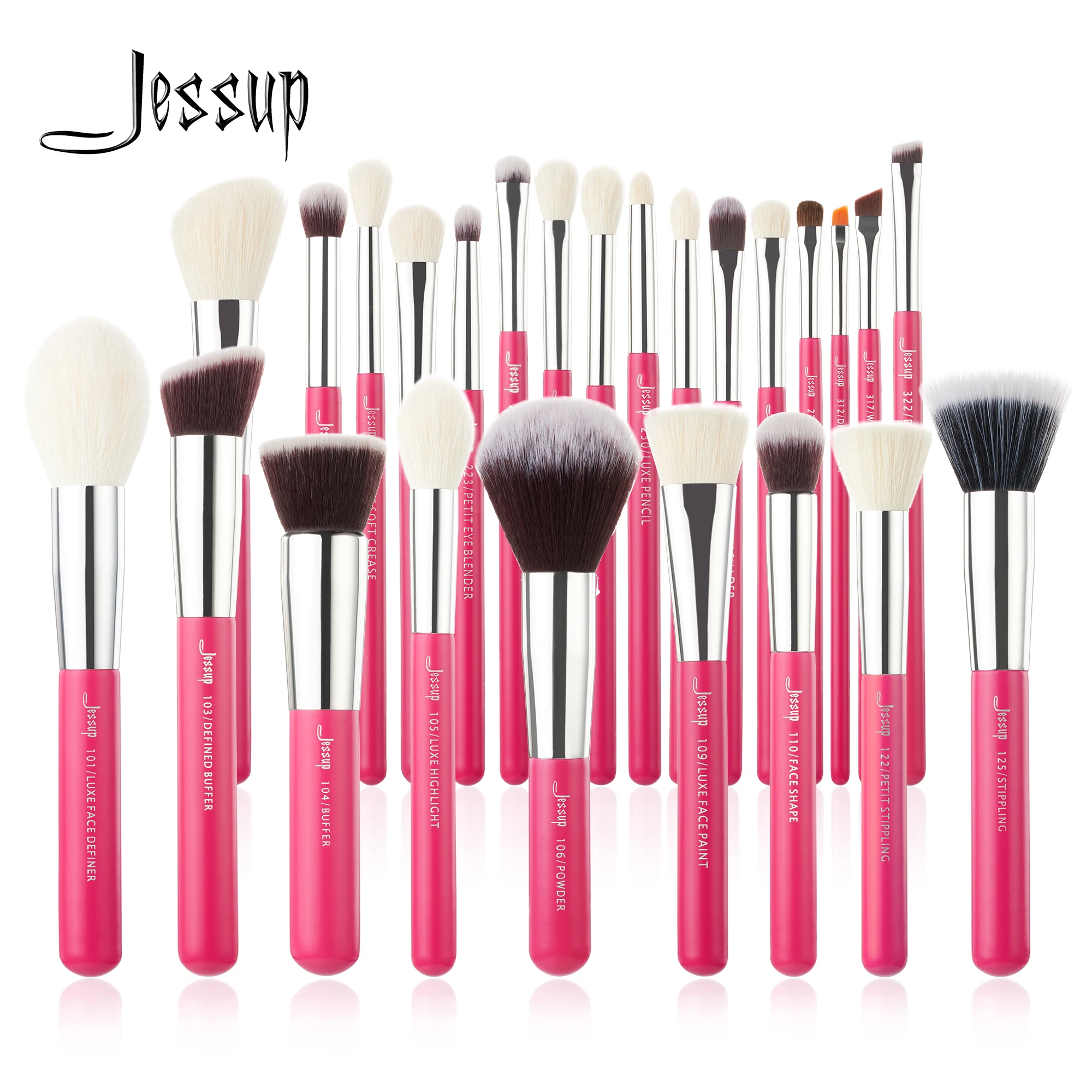 Jessup-Makeup-brushes-set-25pcs-Make-up-Brush-Professional-Natural ...