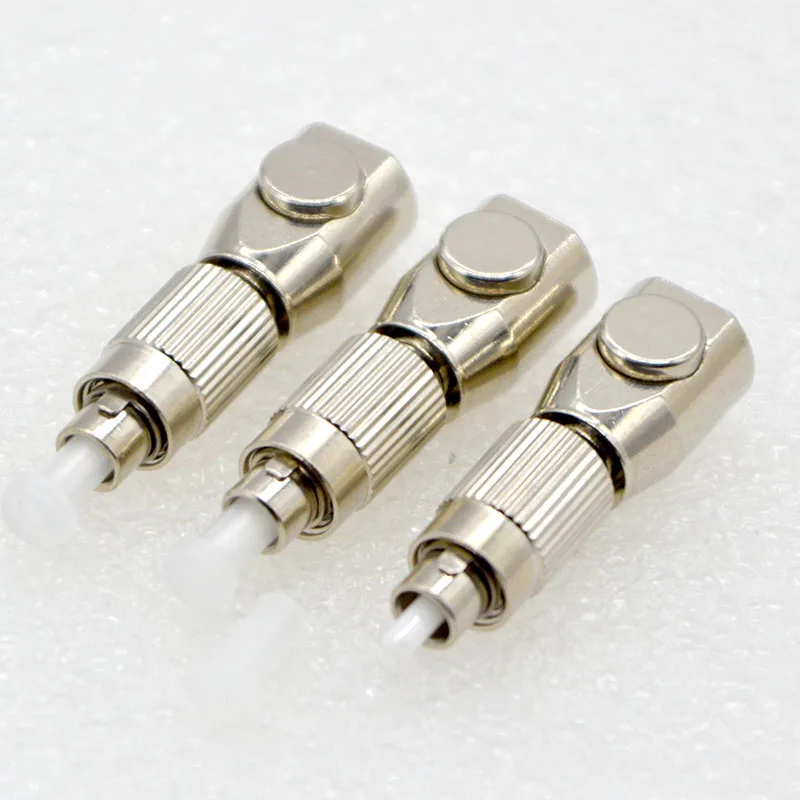 10pcs New Optical Fiber Connector Fc Round Bare Fiber Flange Temporary ...
