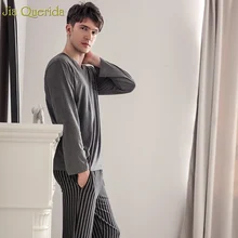 Pajamas Sleeping Suits for Men Fashion Men Sleepwear Modal Classy ...