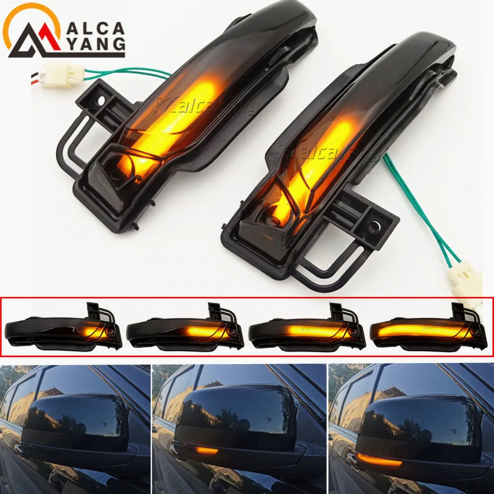 1 Set Led Side Door Wing Mirrors Dynamic Sweep Turn Signal Light ...