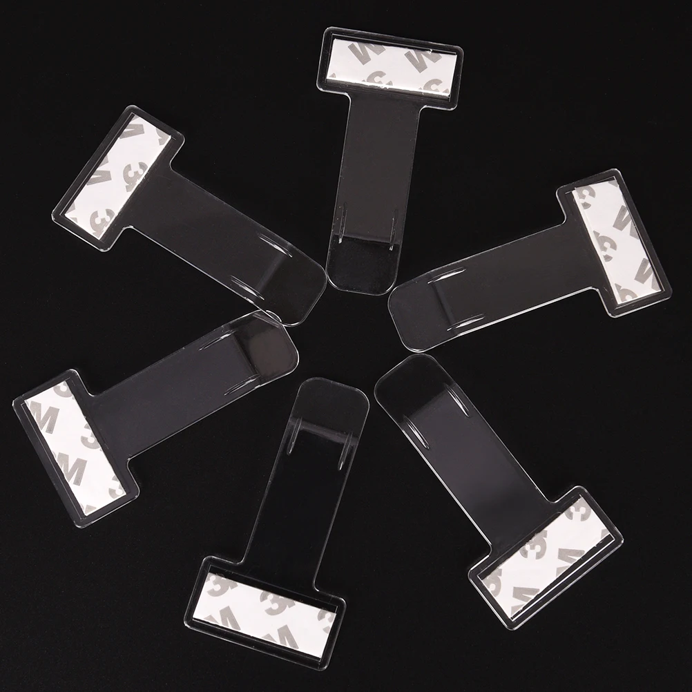 Hot sale 5pcs Car Vehicle Parking Ticket Permit Holder Clip Sticker ...