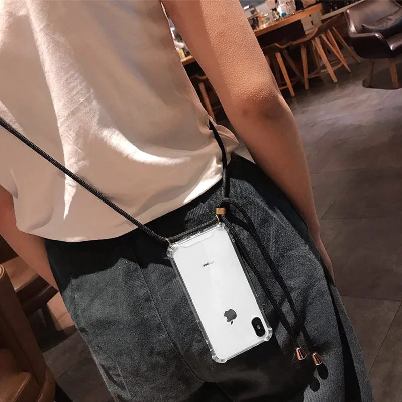 Protective Phone Case Crossbody Necklace Cord Lanyards With Rope For ...