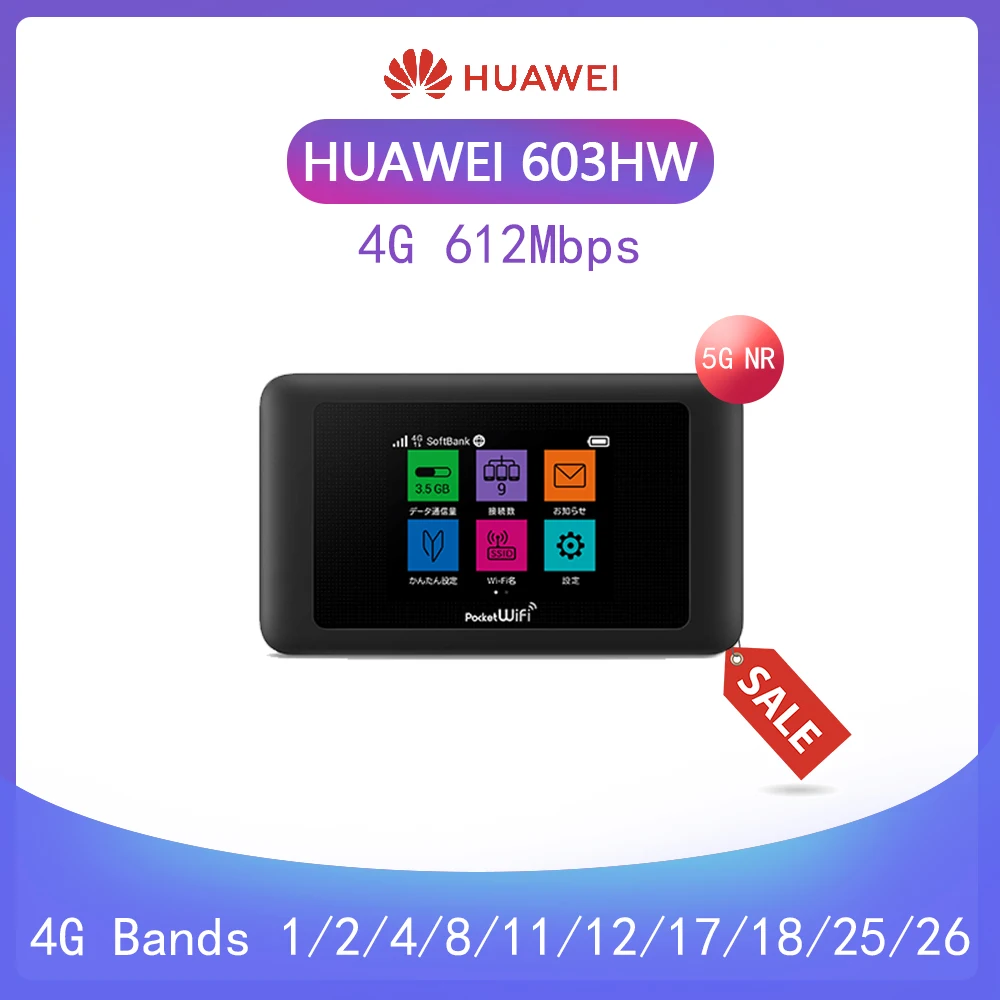 Unlocked Huawei 603HW Pocket WiFi 4g mobile mini router wifi portatil ...