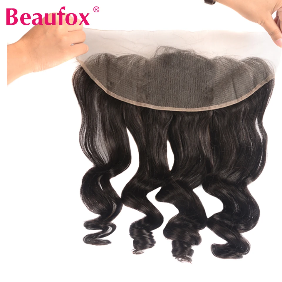 Beaufox extensiones de cabello humano brasileño Remy, accesorio con ...