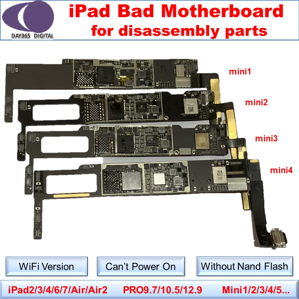 PCB Board Without HDD/Nand Flash Chip Disassembly Parts Board.