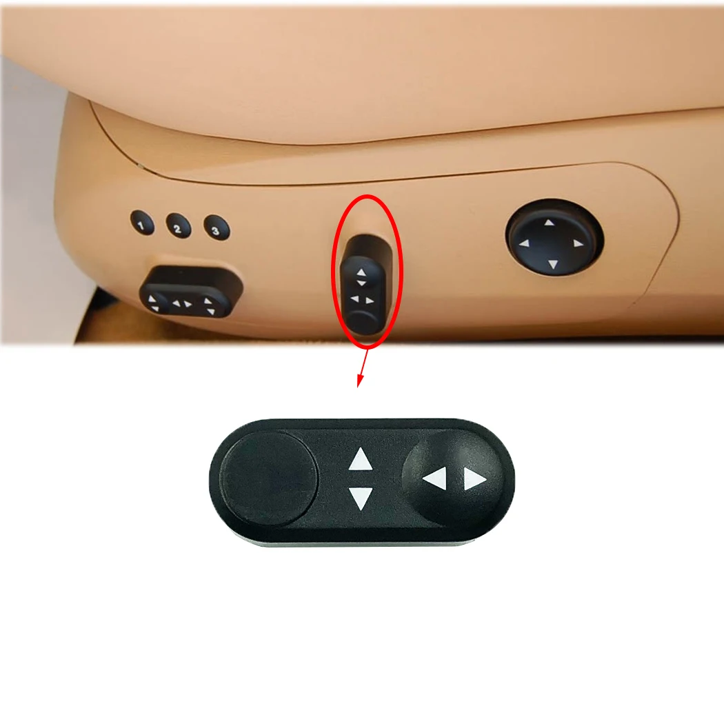 ESIRSUN Front Seat Cushion Adjust Button Fit For Maserati GranTurismo ...