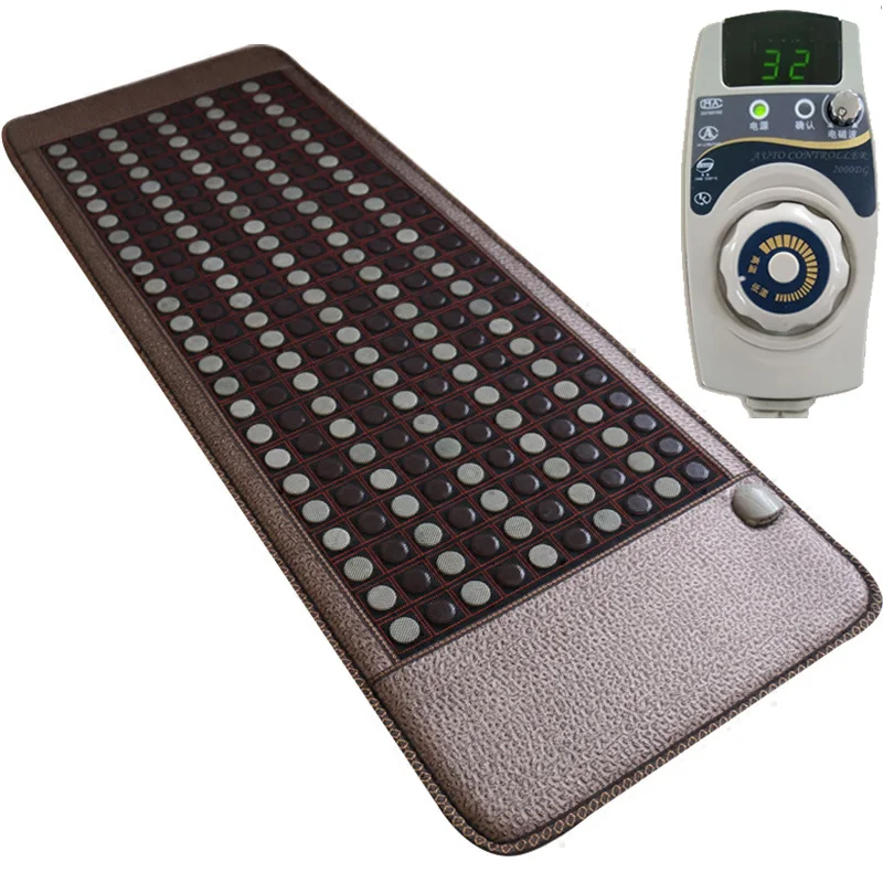 Electric Heated Jade Germanium Stone Massage Mattress Natural Jade bed Tourmaline Stones Sofa ...