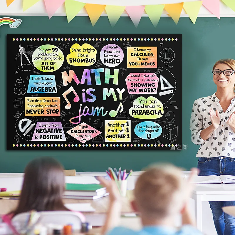 Math Classroom Decorating Ideas