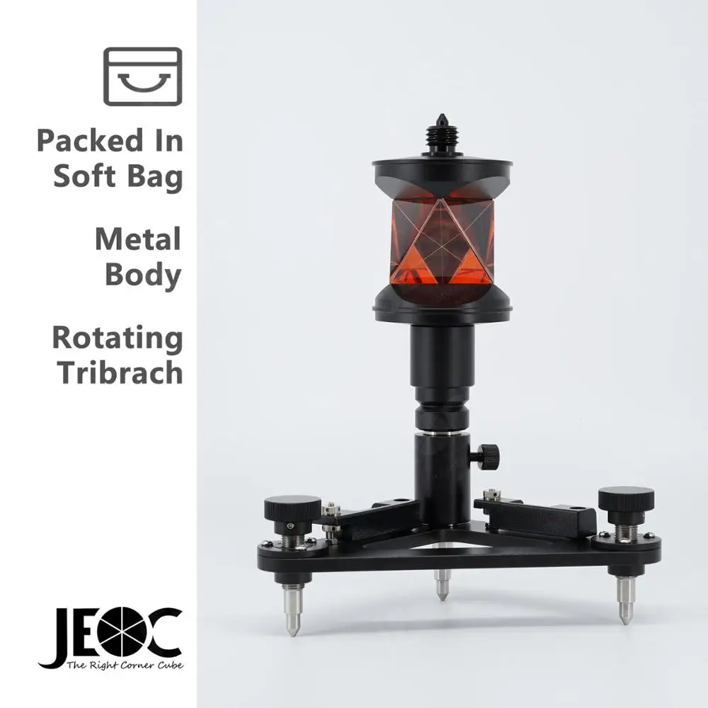JEOC-GRZ4S-With-Tribrach-Metal-360-Degree-Reflective-Prism-for-Leica ...
