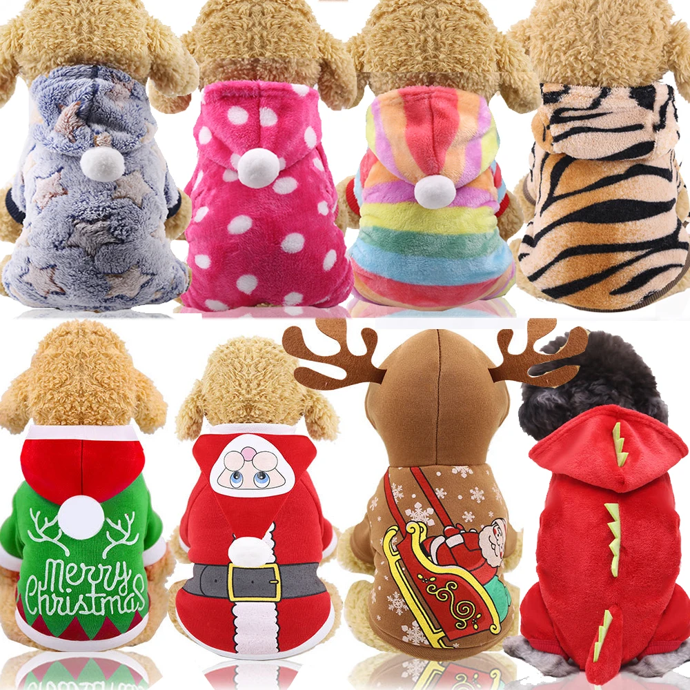 Combinaison de Noël pour Chien - WJB0952 - Molleton - Rose - Taille L ...