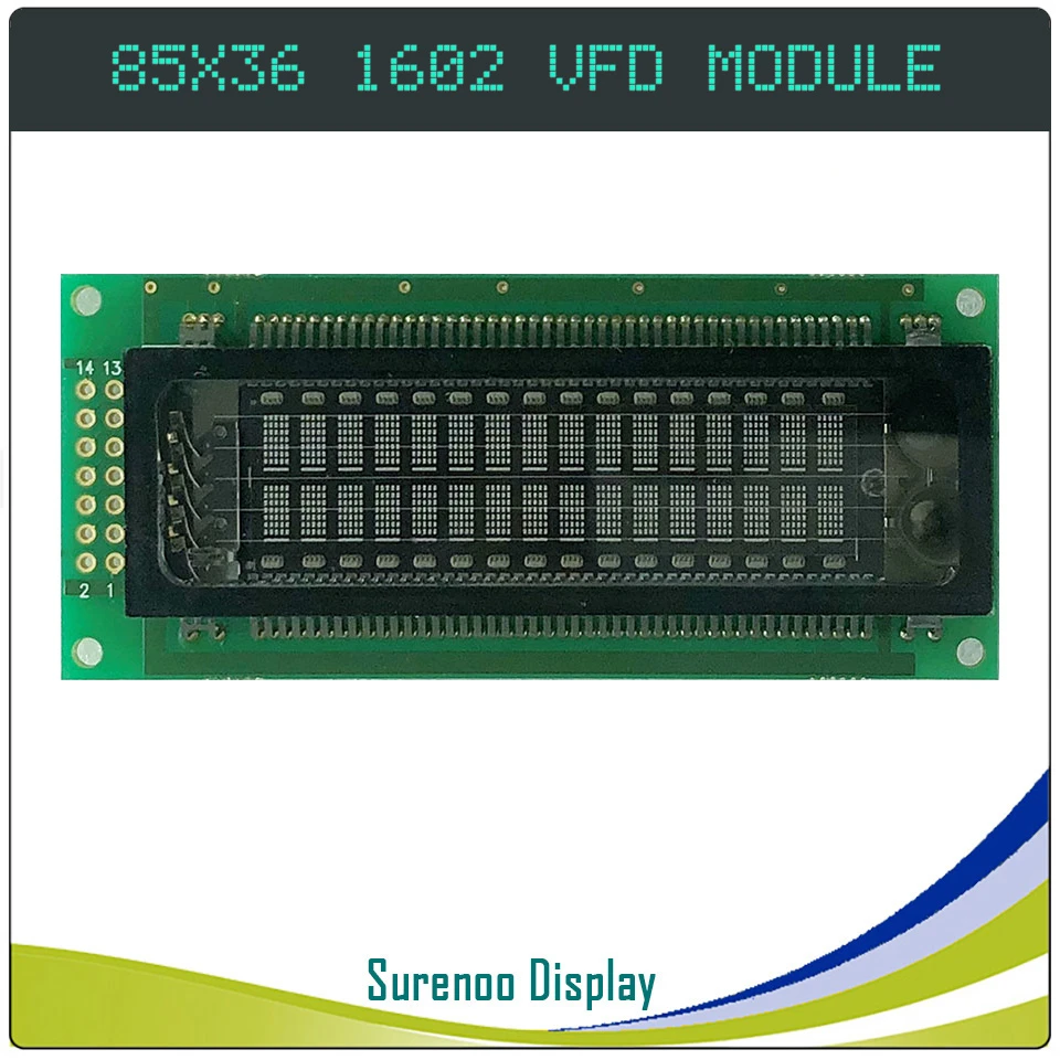 85.00*36.00 Samsung Parallel 8-bit 1602 162 16x2 Vfd Display Lcd Module ...