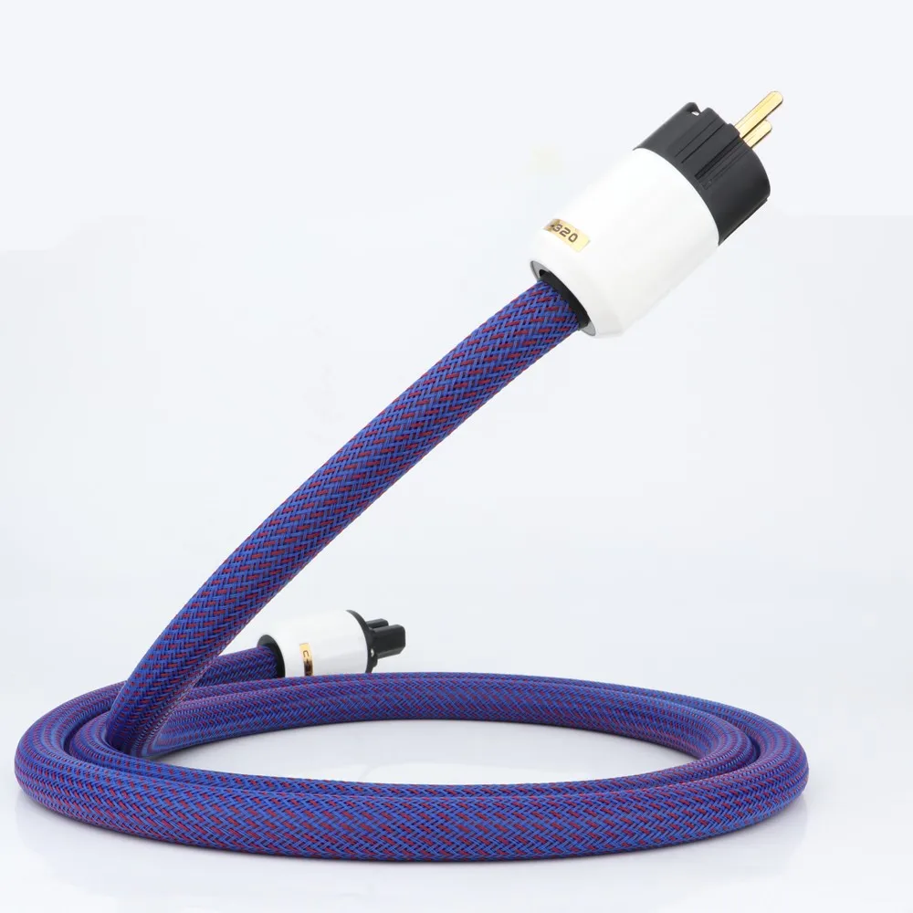 Schuko Power Cable HIFI Power Cable High Purity Copper Audiophile Power ...