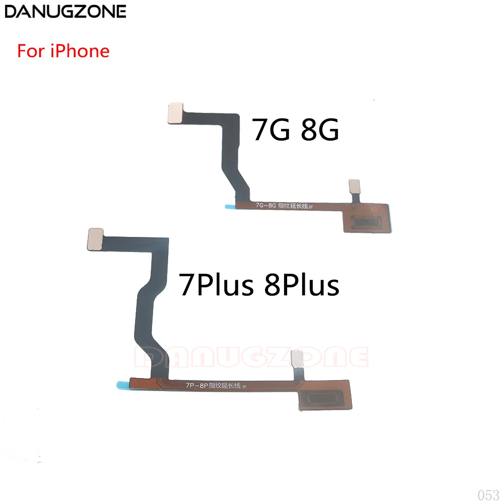 Touch Id Fingerprint Sensor Scanner Extend Flex Cable For Iphone 7 7 ...