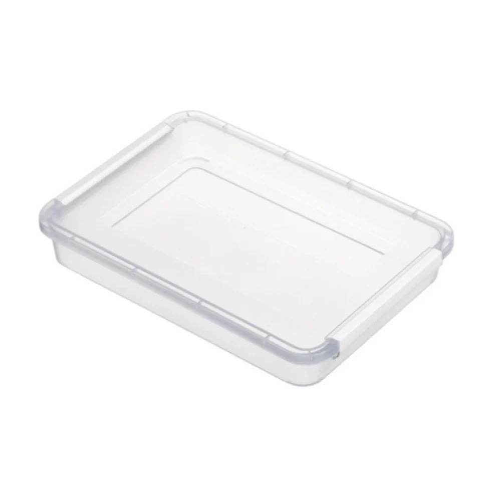 Plastic Transparent A4 Paper Certificate Storage Box File Certificate ...