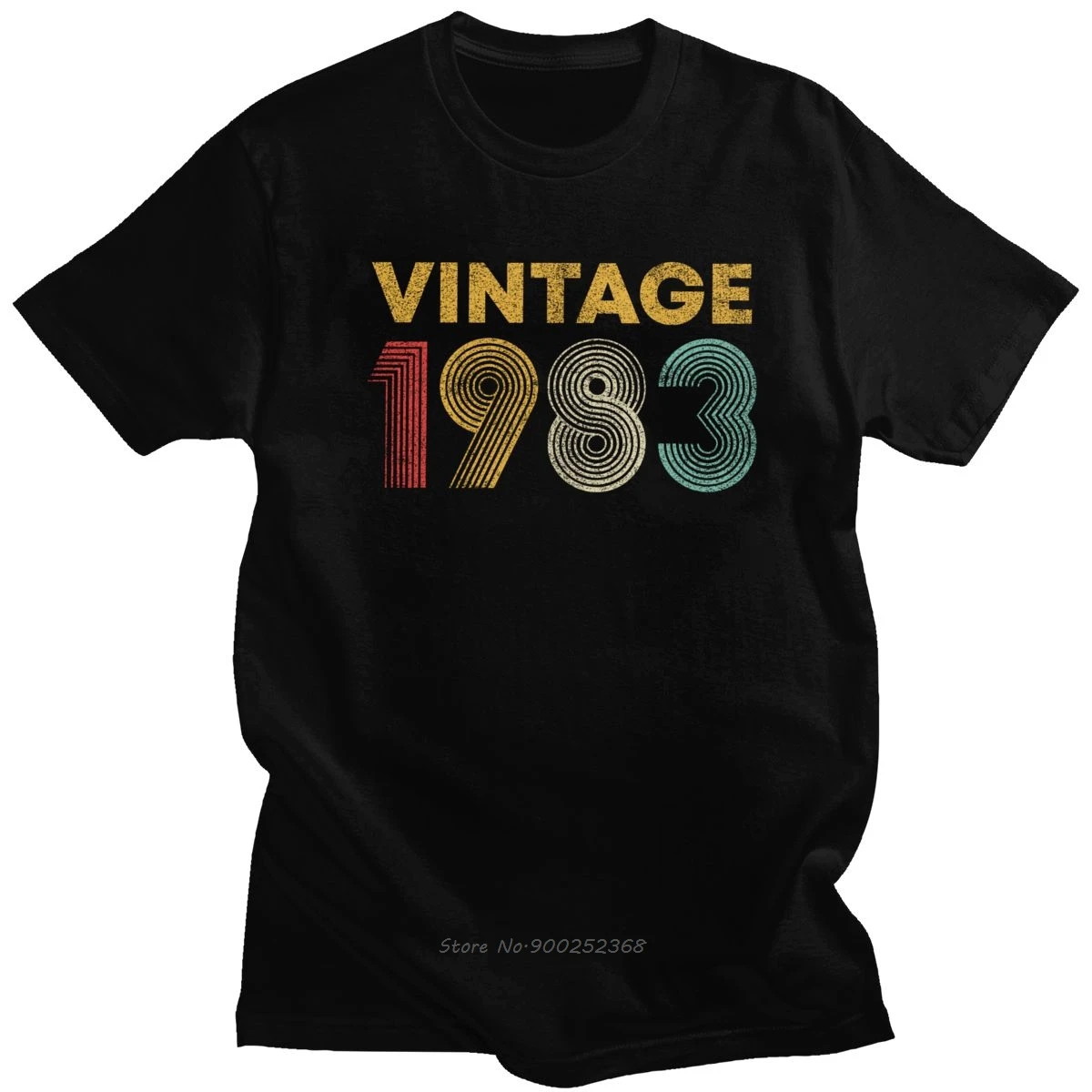 Vintage 1983 Tshirt Men | Tee Shirt Vintage 1983 | Men's T-shirt 1983 ...