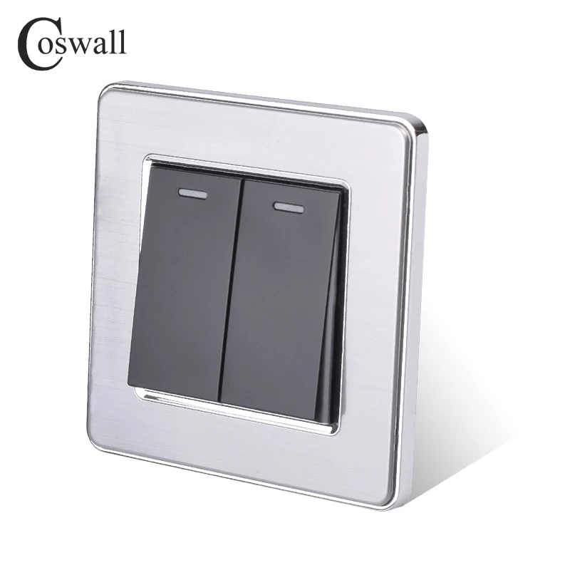 Coswall Double Panel Switch | Coswall Light Switch 2 Way | Coswall ...
