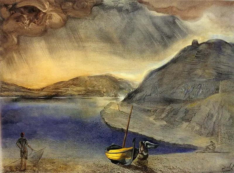 Great Paintings by Salvador Dalí Printed on Canvas • CanvasPaintArt