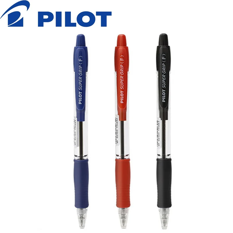 2019 Japan Pilot 6 Pieces BPGP 10R SUPER GRIP Ballpoint Pens Ball Point ...