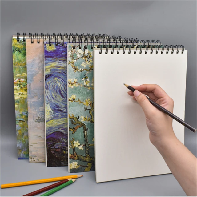 Blank Sketchbook With Pencil