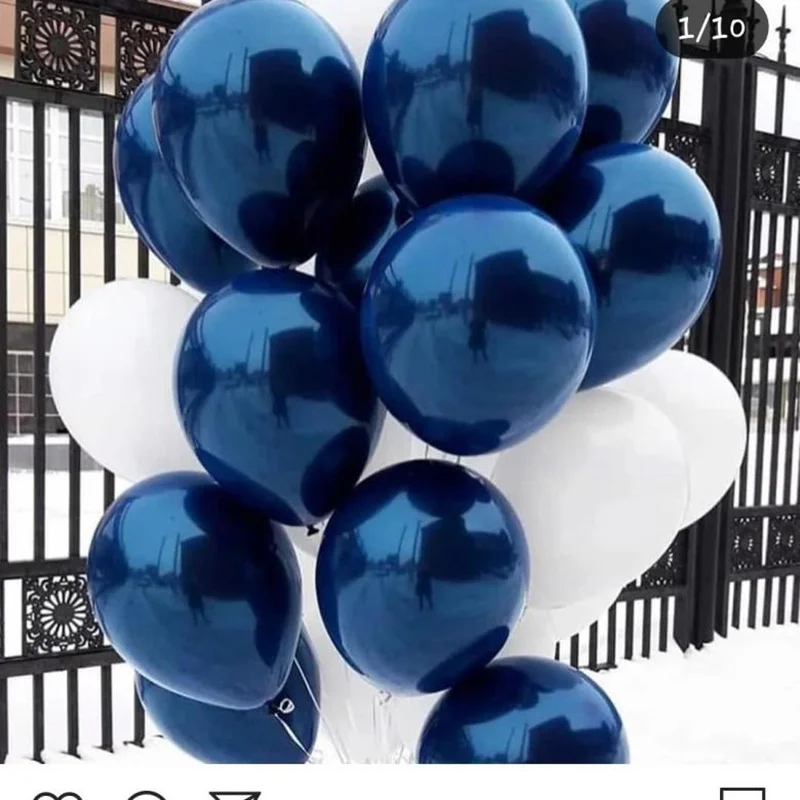 Dark Blue Balloons