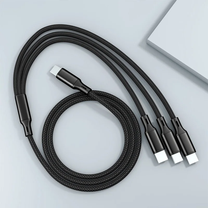 3In1 Usb C 케이블 c형 마이크로 Usb 8 핀 케이블, Pd Usb C 충전기 고속 충전 Usbc 전화 태블릿 Tipo ...