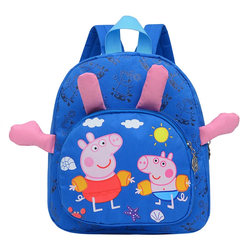 Peppa Pig Backpack Girl Backpack Cartoon Kindergarten School Bags ...