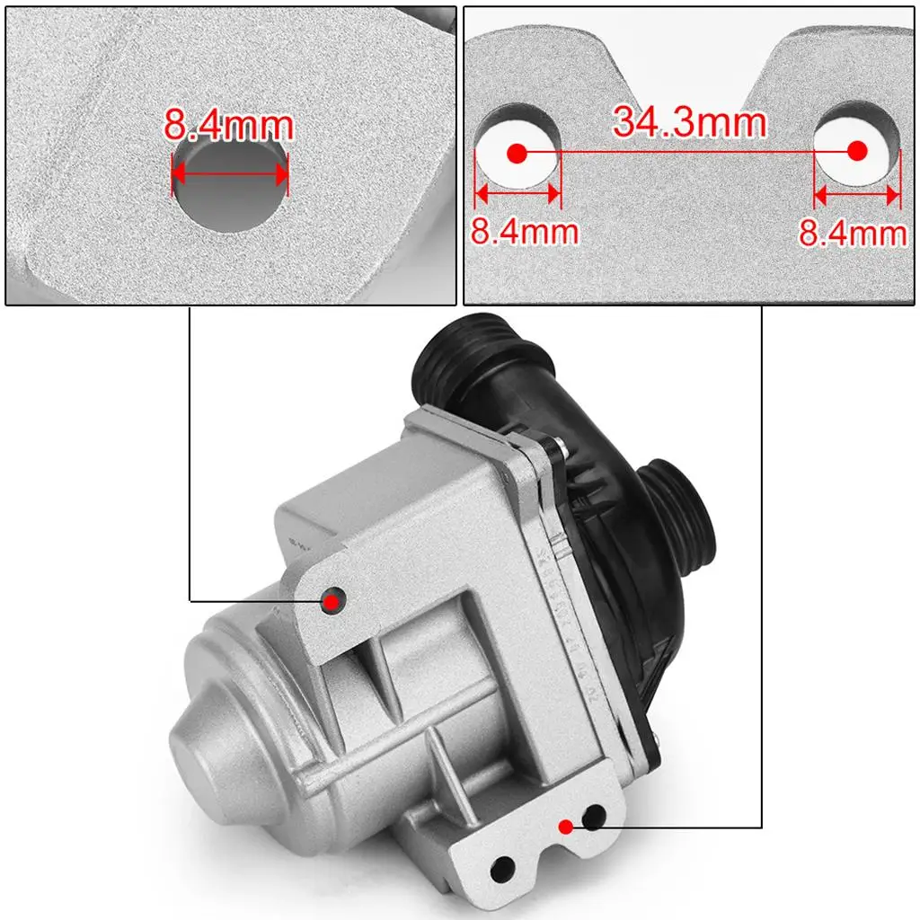 Electric Engine Water Pump 11517586928 11517586929 A2C59515257 ...