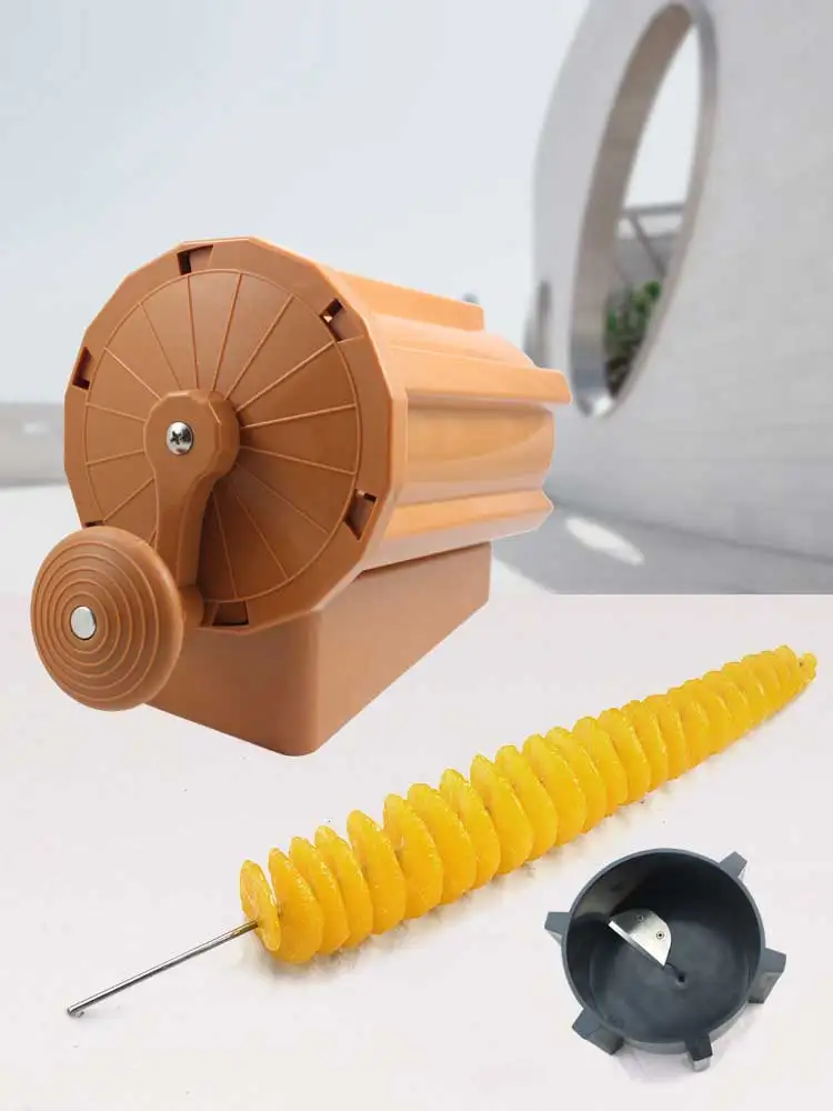 Manual Twist Spiral Potato Cutter Whirlwind Potatoes French Fries ...