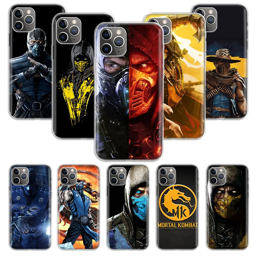 Mortal Kombat Phone Case For Apple Iphone 11 13 12 Pro Xs Max Xr X 7 8 ...