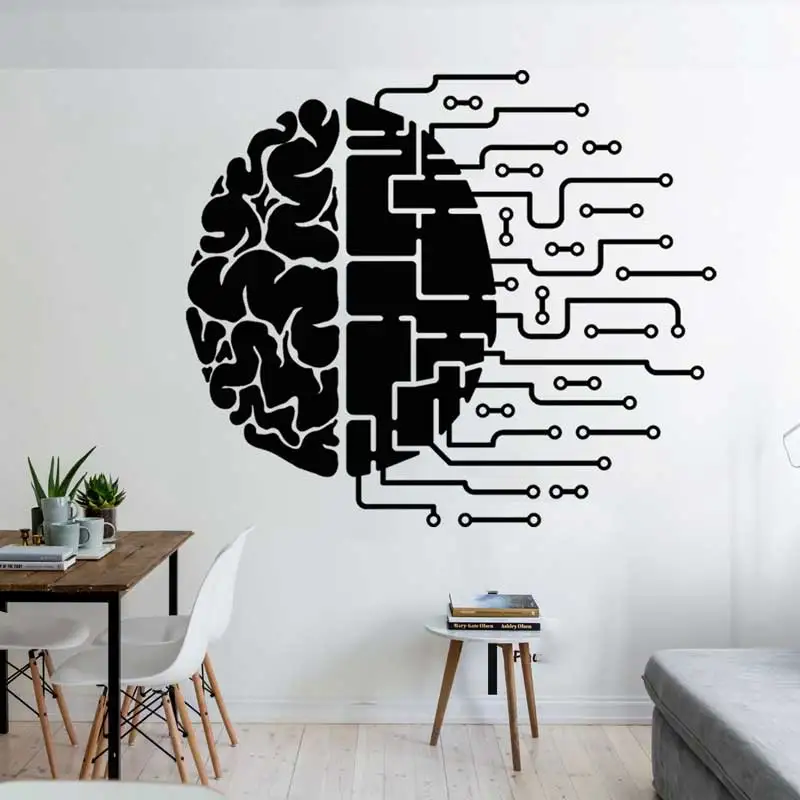 Technology-Circuit-Board-Wall-Sticker-Computer-IT-Decoration-Software ...