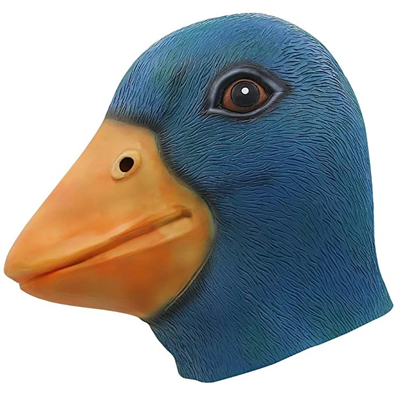 Halloween Novelty Duck Head Cosplay Animal Mask - AllCosplay.com