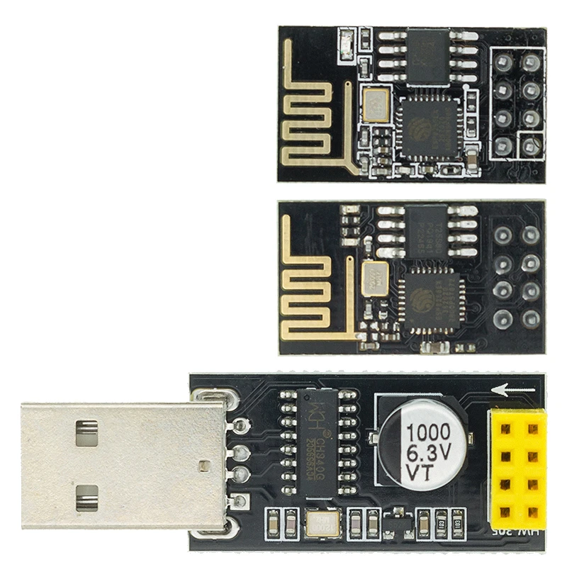 Usb To Esp8266 Wifi Module Esp-01 Esp-01s Adapter Board Computer Phone ...