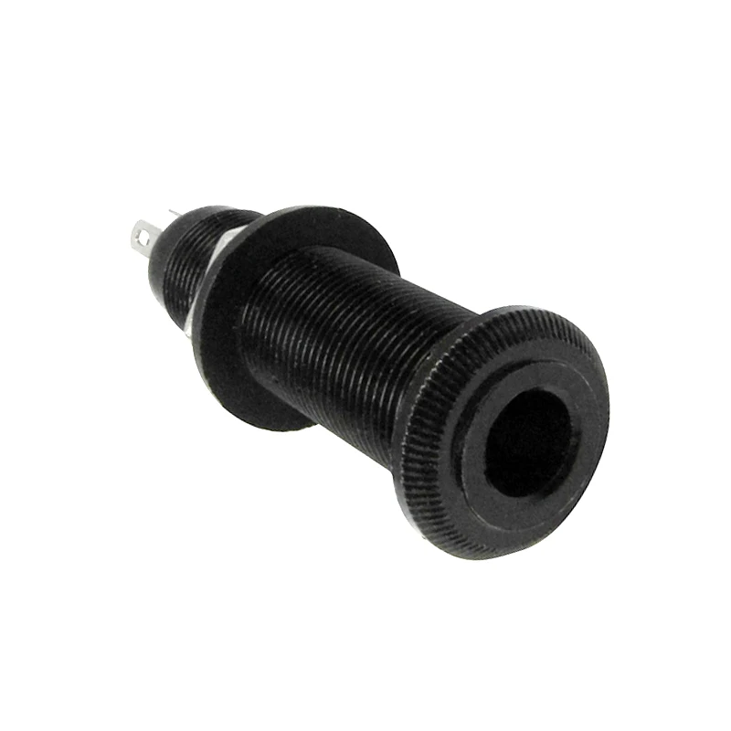 Dilwe Guitar Endpin Jack Copper Mono End Pin Jack Socket for Electric ...