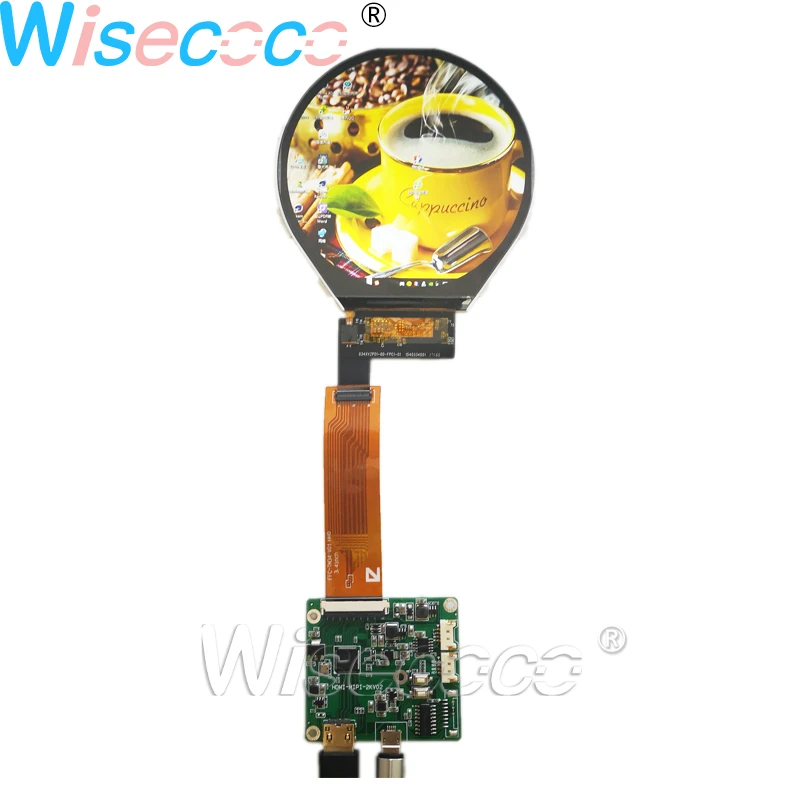 3.4 Inch Circular Display Round Screen 800×800 231ppi Rgb Tft Lcd 39 ...