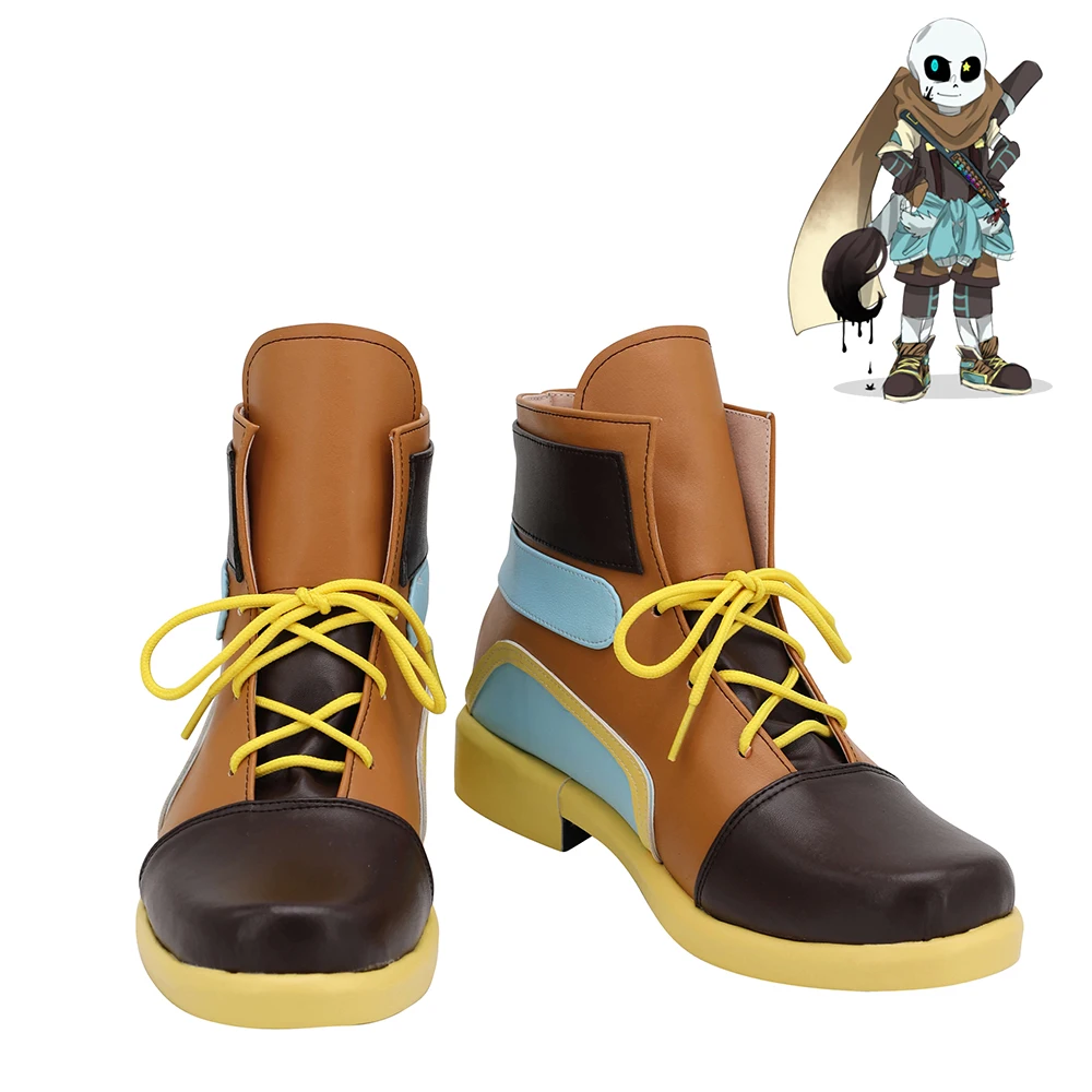 Undertale Ink Sans Shoes botas de Cosplay para hombre|zapatos| - AliExpress