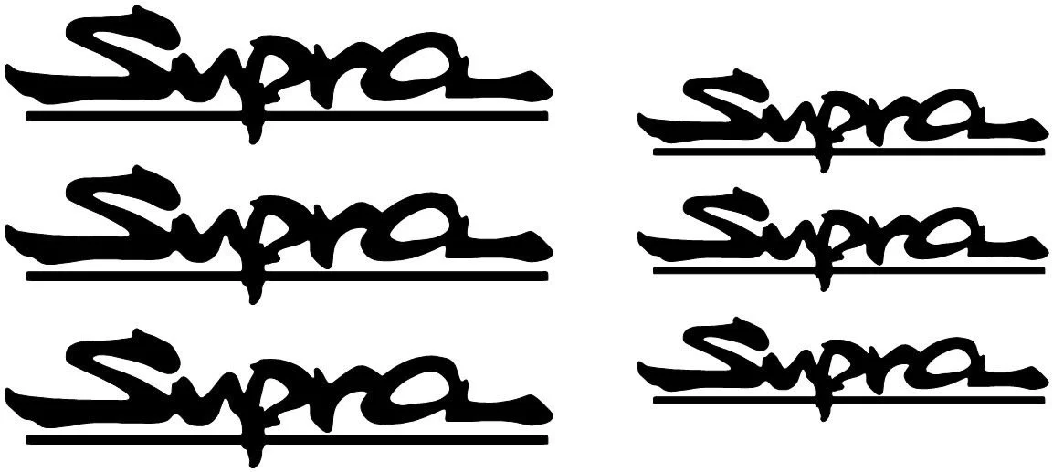 Toyota supra font - lasopalike