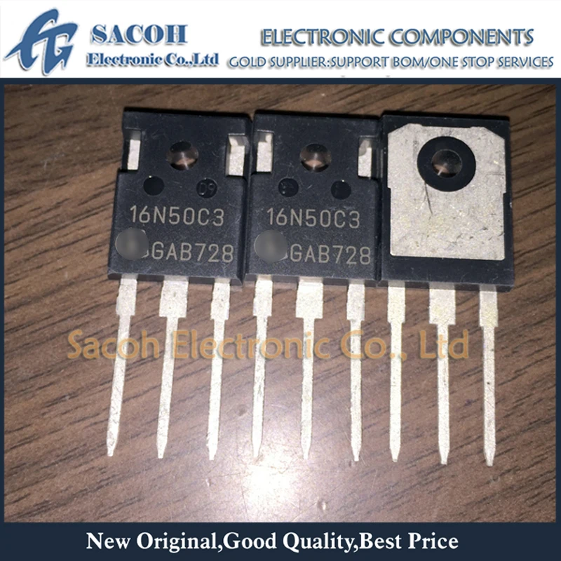 New-Original-10Pcs-Lot-SPW16N50C3-16N50C3-16N50-TO-247-16A-500V-N-Ch ...