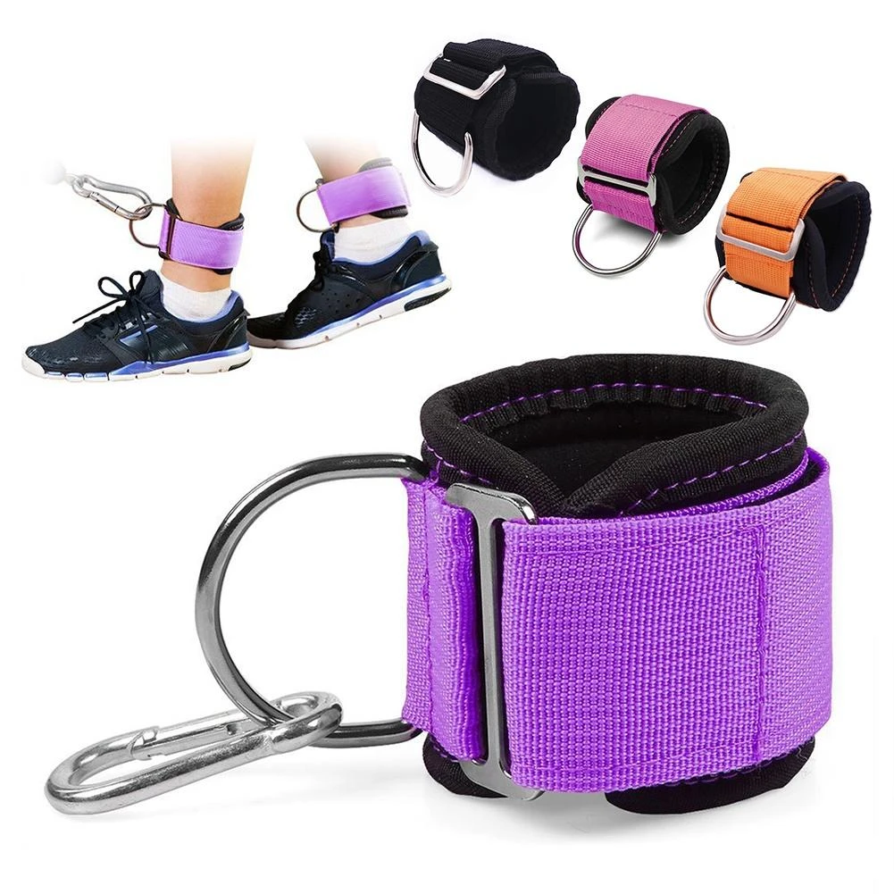 Ankle Straps For Cable Machines, Fitness Padded Ankle Cuffs Strap ...
