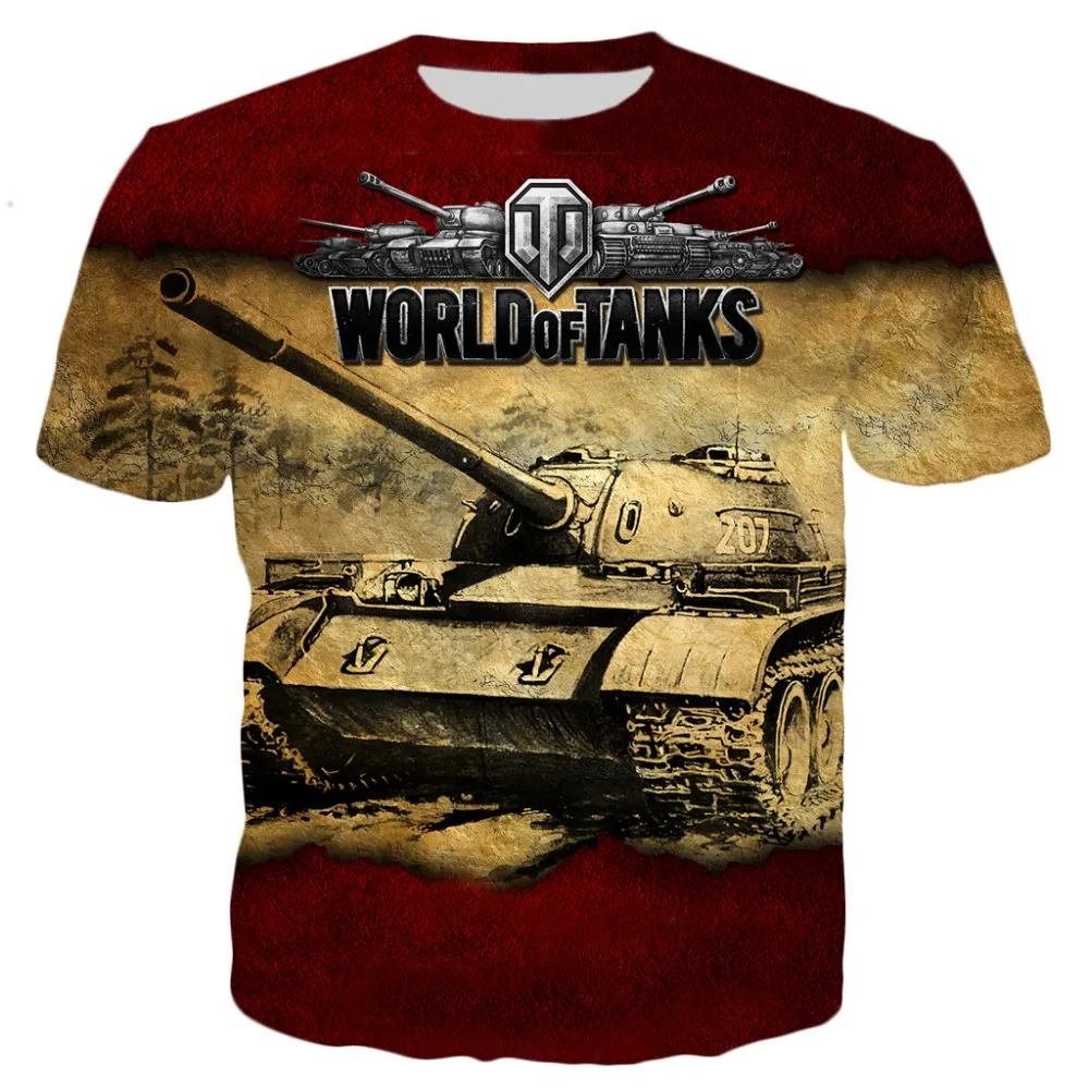 Shirts Game World Tanks | Shirts Print World Tanks | World Tanks Shirt ...