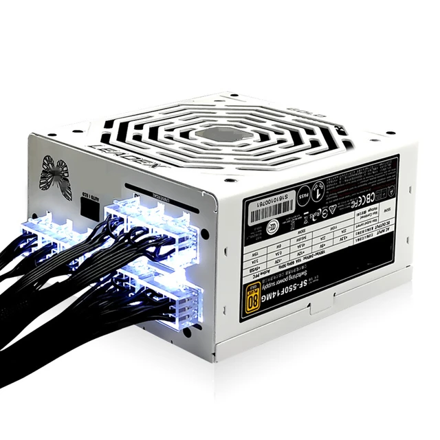 Original PSU For Super Flower Full Modular RTX2070 Game Mute Power ...